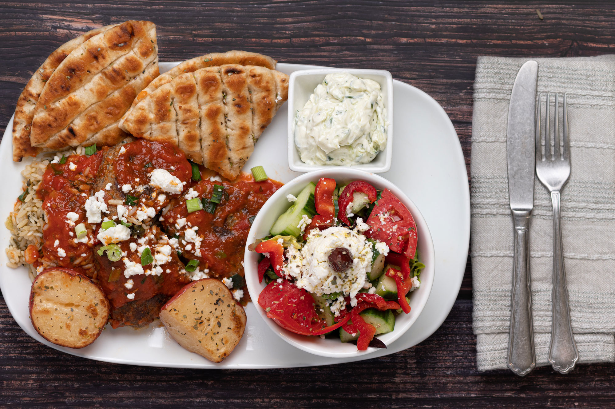 Our Menus - Greek & Mediterranean | ethos Greek Bistro