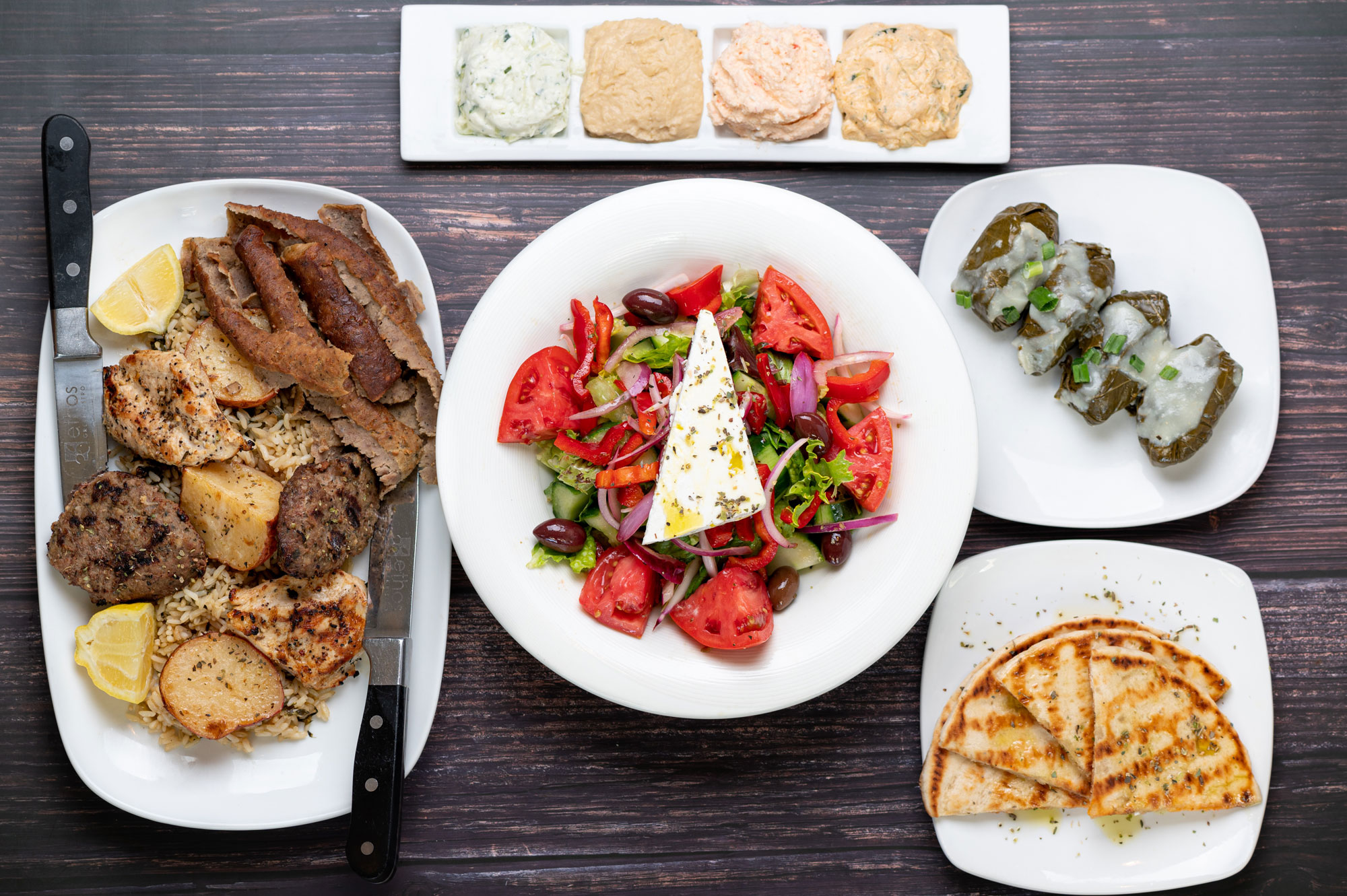 Our Menus - Greek & Mediterranean | ethos Greek Bistro