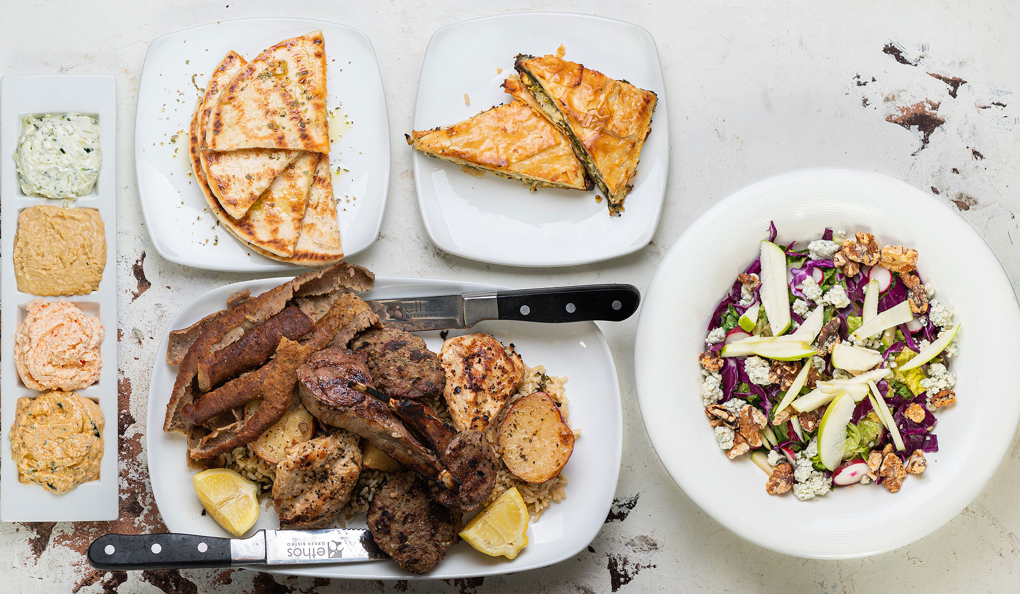 Our Menus - Greek & Mediterranean | ethos Greek Bistro