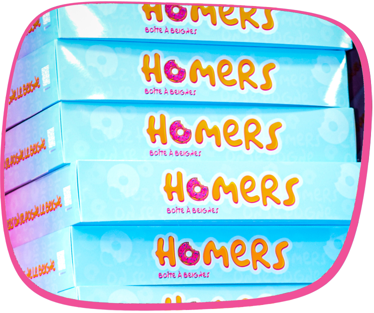 Homers Donuts | Montreal Donut Box
