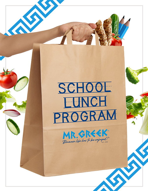 School Lunch Program | Mr. Greek - Because life has to be enjoyed!