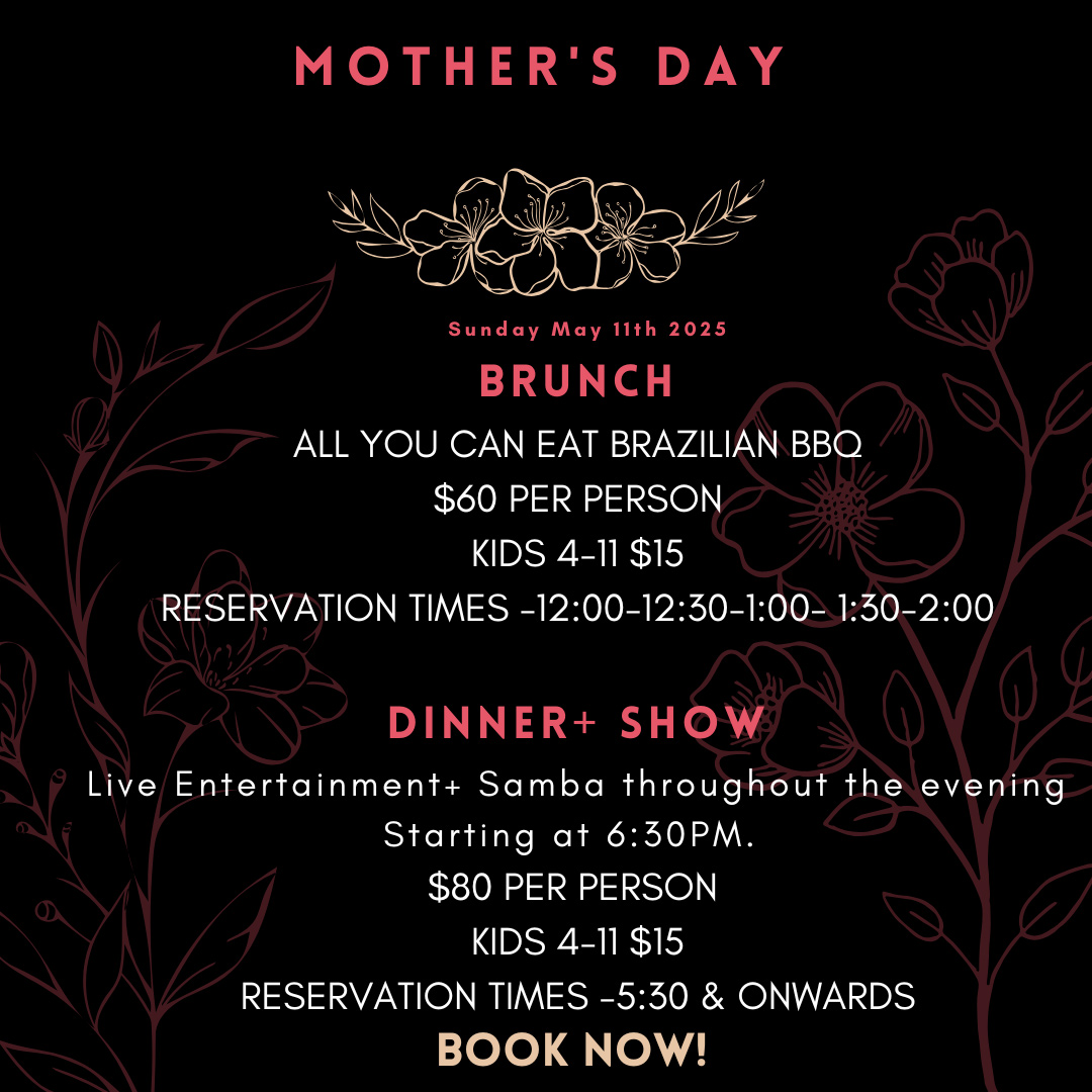 Menu | Rodeo Brazilian Steakhouse Rodizio | Toronto, ON
