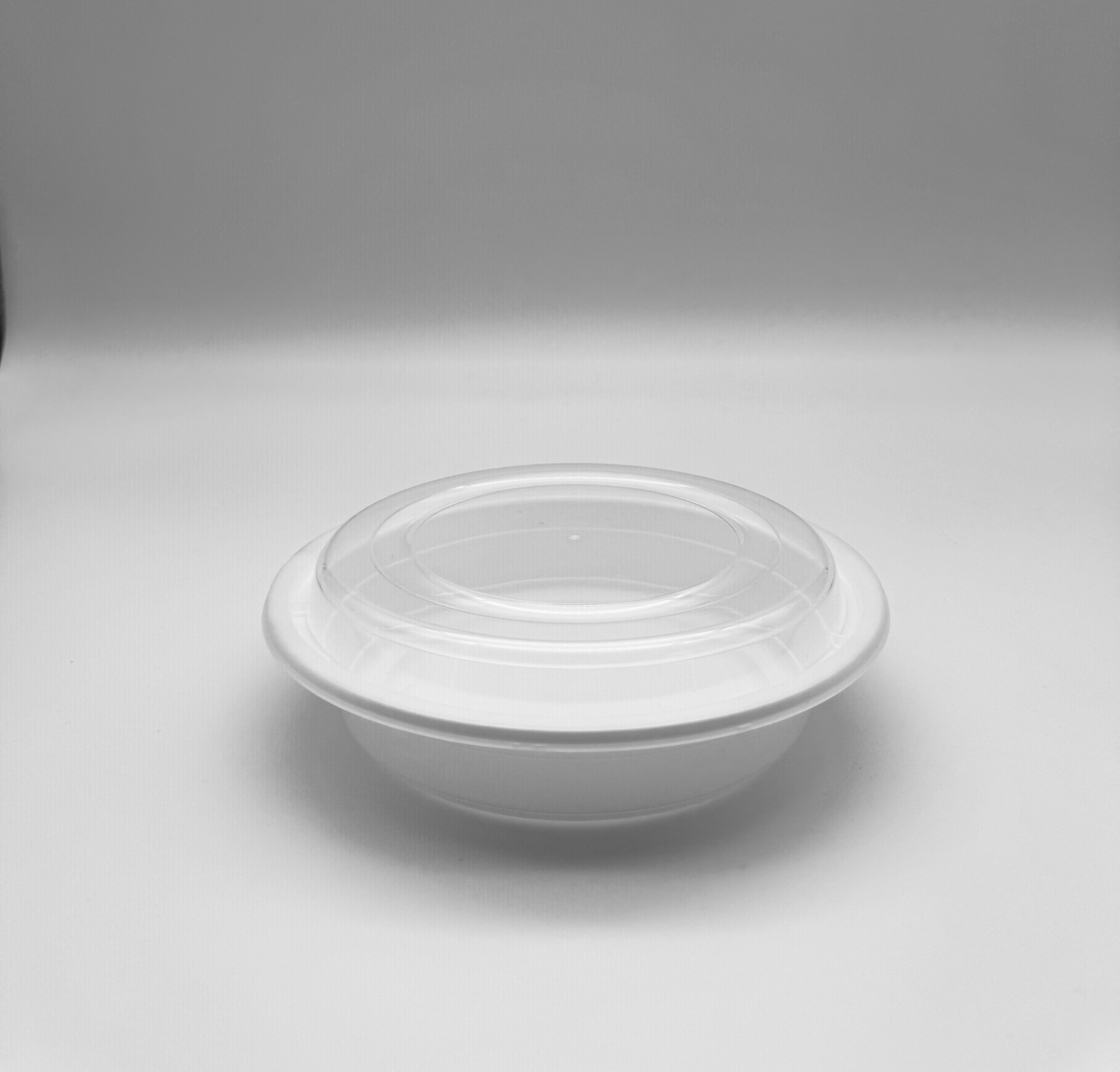 Round Microwave Heavy Duty Container - 7'' | togotainer.com