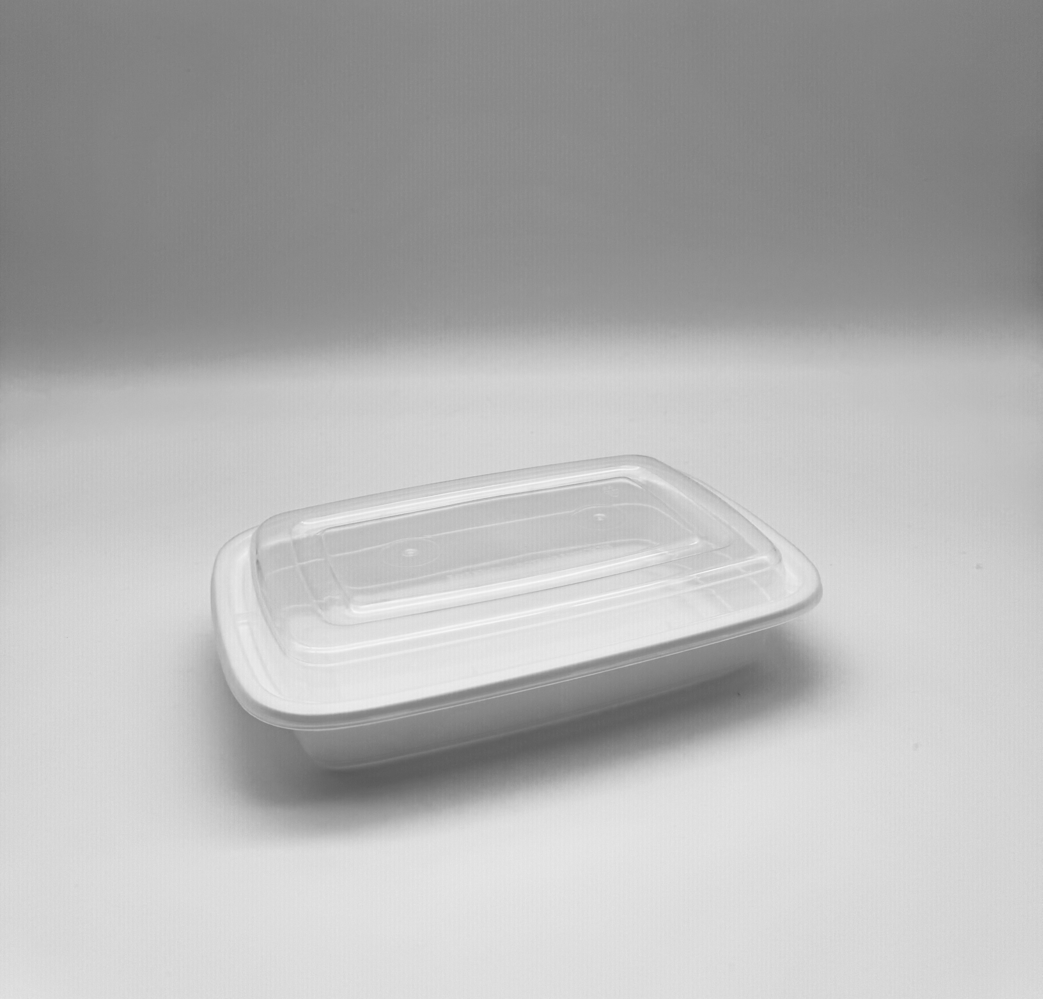 Square Microwave Heavy Duty Container - 24oz | togotainer.com
