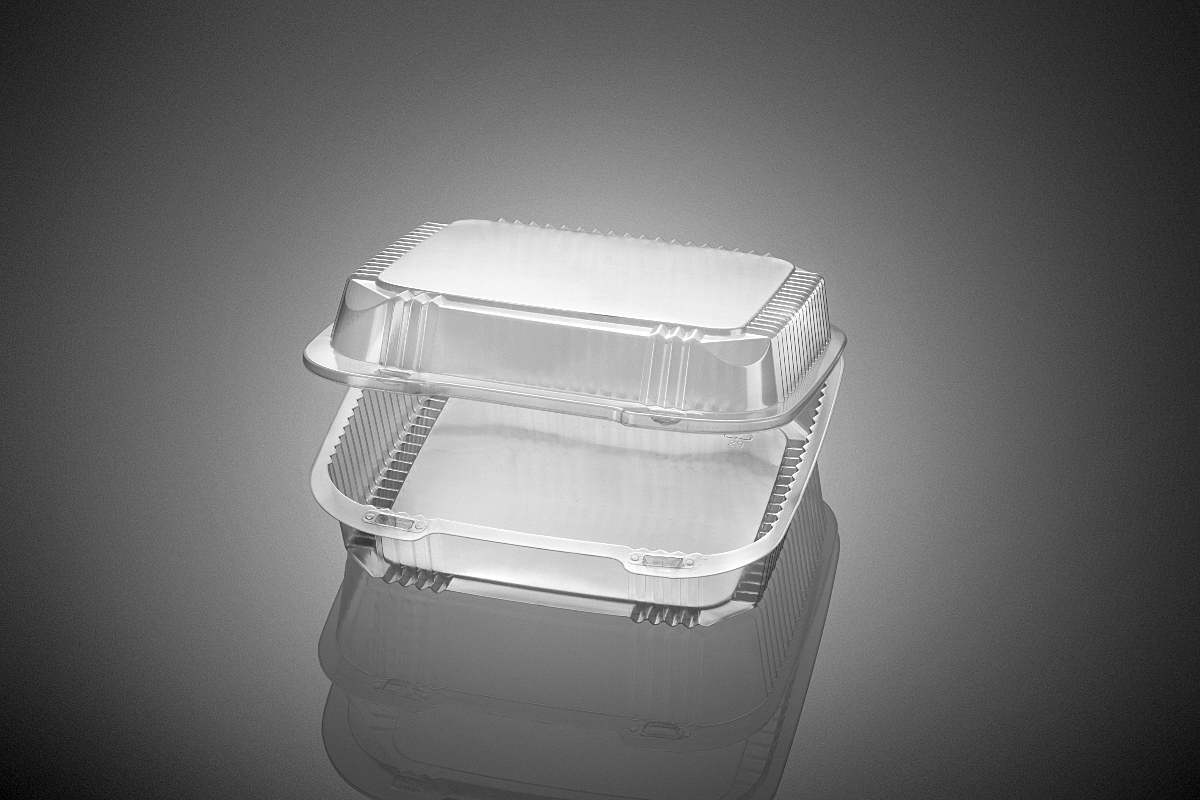 Clear Hinged Clamshell Container | togotainer.com