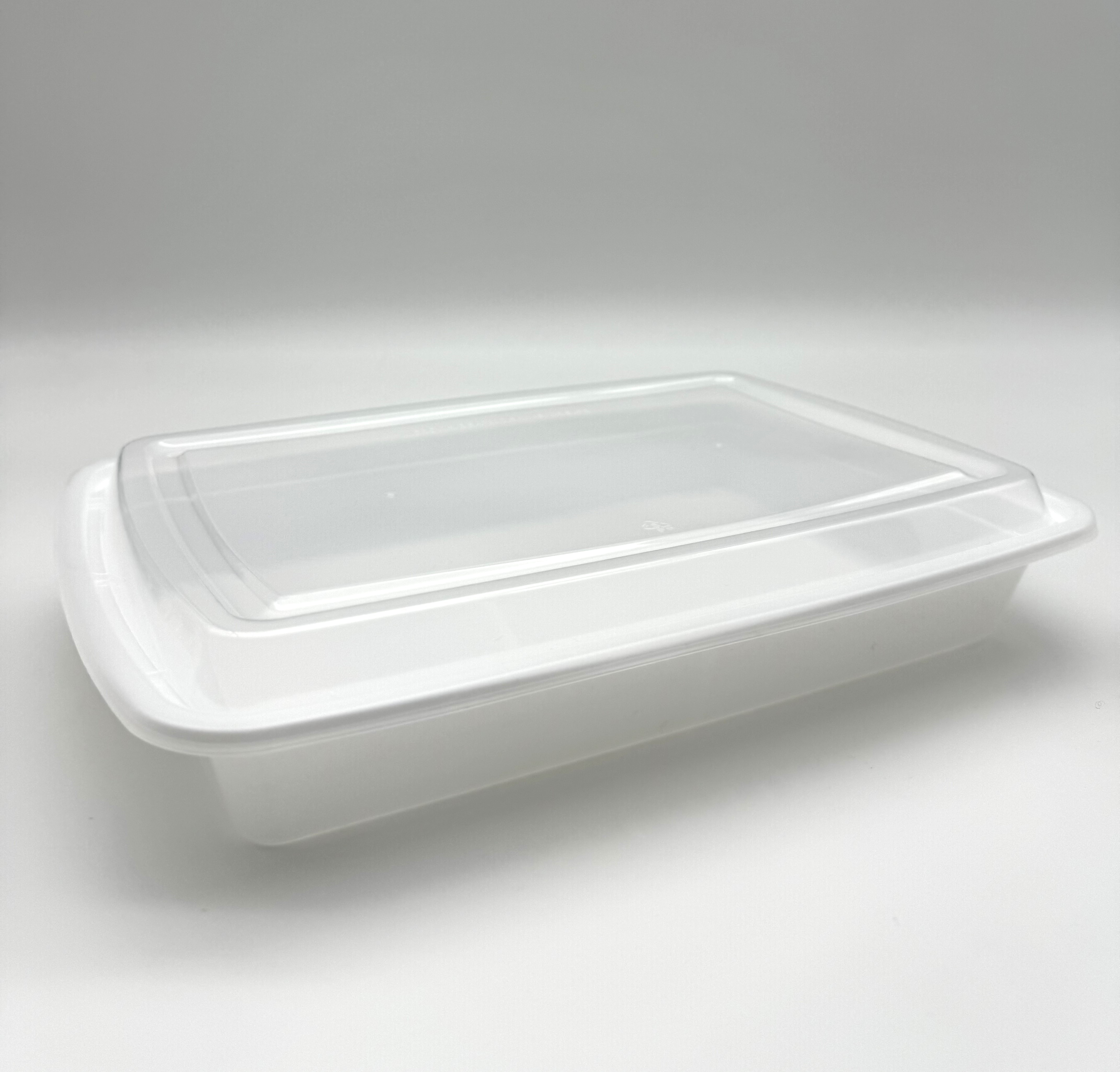 Rectangular Microwave Heavy Duty Container - 58oz | togotainer.com