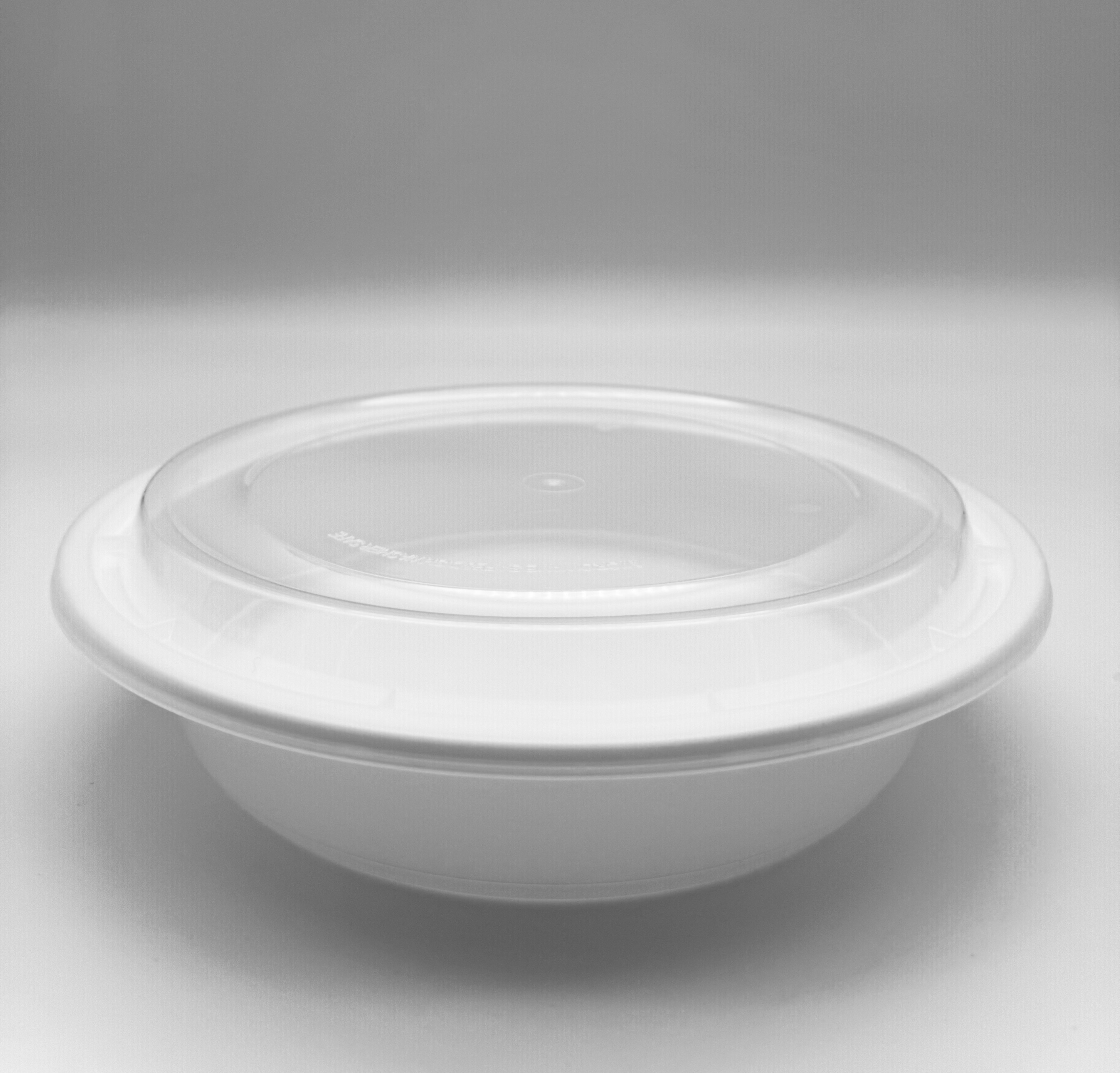 Round Microwave Heavy Duty Container - 9'' | togotainer.com
