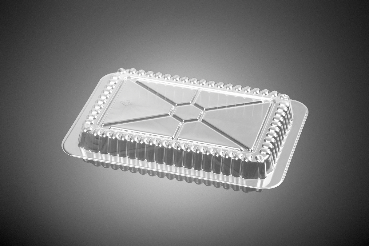 Aluminum 2.25LB Oblong Dome Lid | togotainer.com