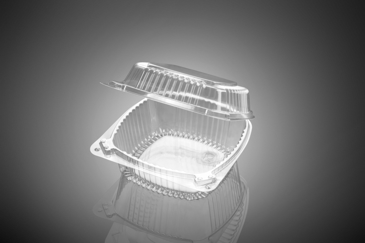 Clear Hinged Clamshell Container | togotainer.com